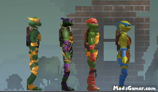 Teenage Mutant Ninja Turtles Mod - Mods for Melon Playground Sandbox PG