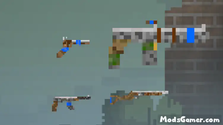 Color pixel gun Mod - Mods for Melon Playground Sandbox PG