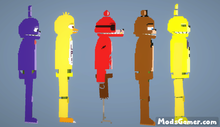 Five Nights at Freddy's/FNaF 1 Mod - Mods for Melon Playground Sandbox PG
