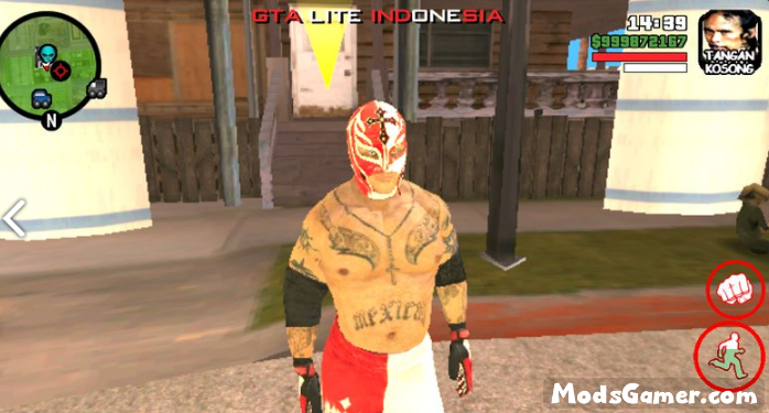 Rey Mysterio Skin Mod - Mods for Grand Theft Auto: San Andreas / GTA:SA