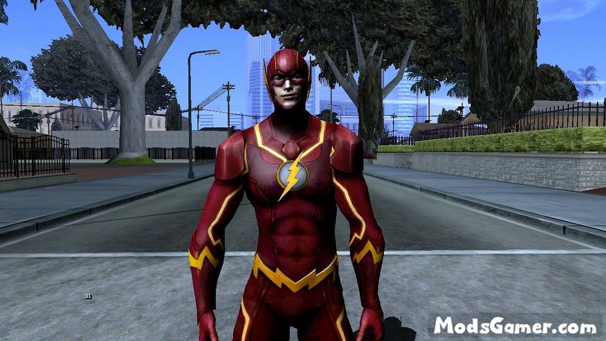 The Flash Skin Mod - Mods for Grand Theft Auto: San Andreas / GTA:SA