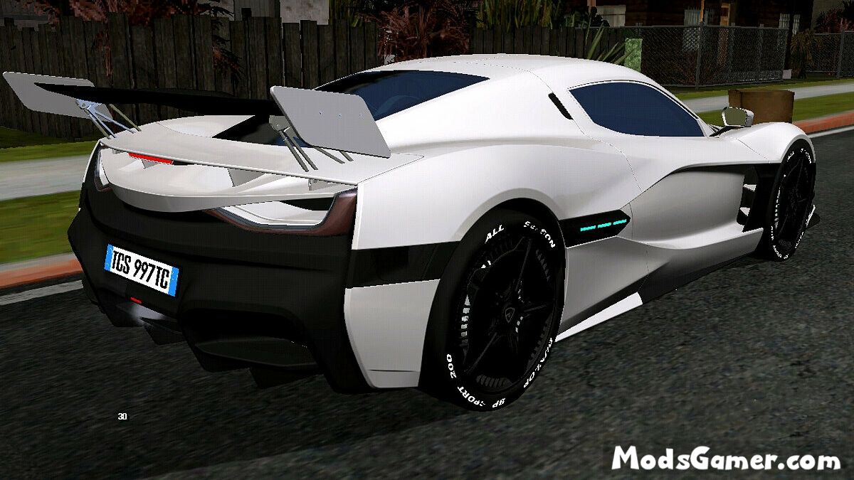 2019 Rimac Concept Two Electric Hypercar Mod - Mods for Grand Theft ...