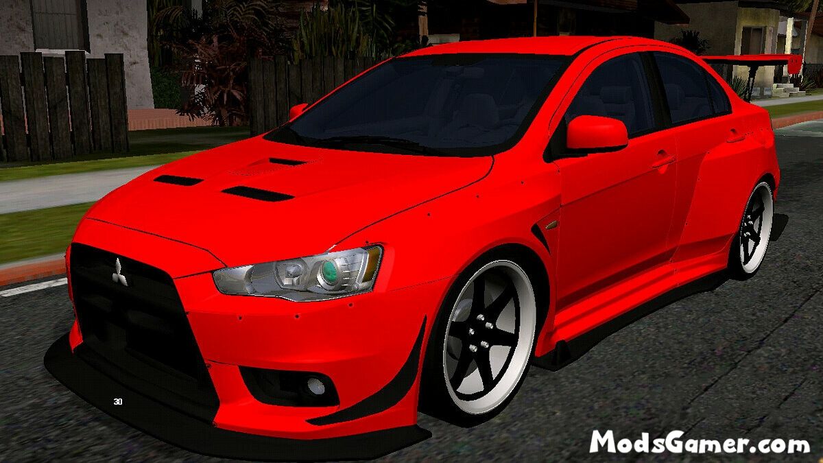 Mitsubishi Lancer Evo X (DFF only) Mod - Mods for Grand Theft Auto: San ...