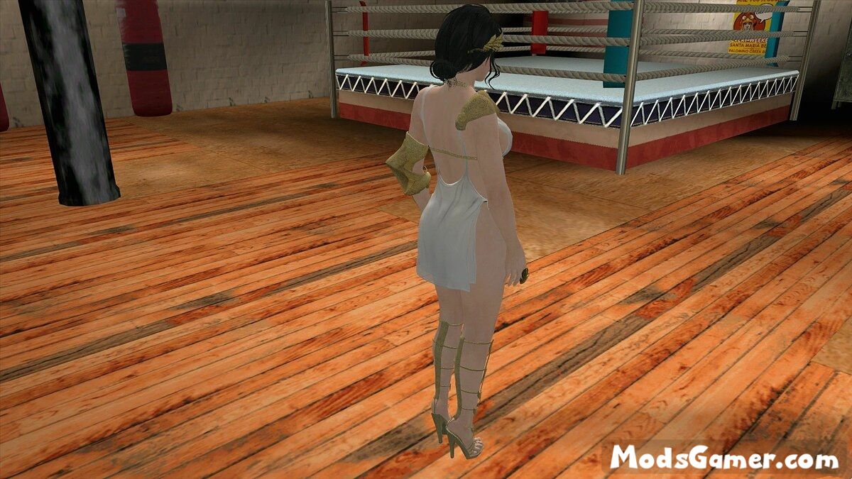 Momiji Greek Warrior Skin Mod - Mods for Grand Theft Auto: San Andreas ...