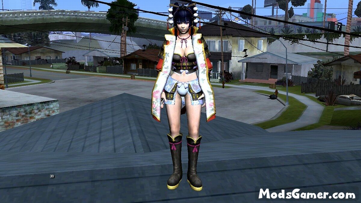 Nyotengu From Dead or Alive - Mods for Grand Theft Auto: San Andreas ...