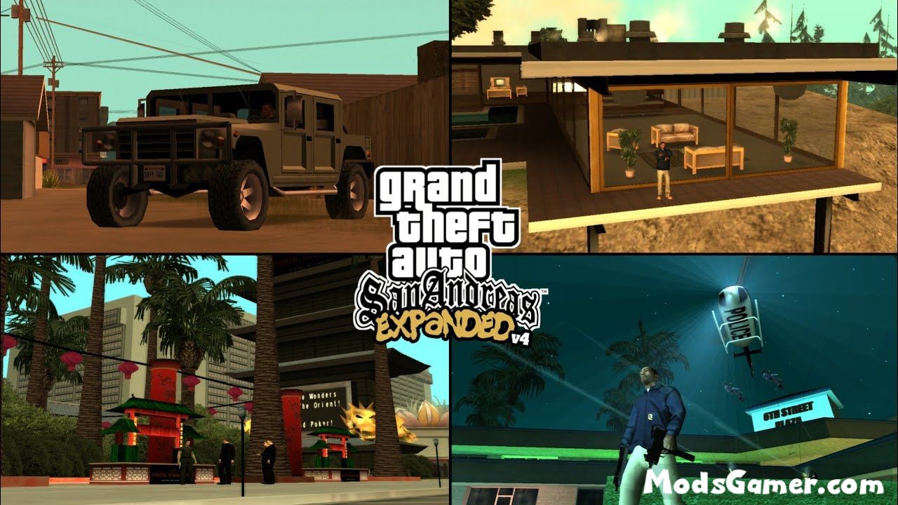 GTA San Andreas Android - Classic Expanded v4.0 Apk and Obb Download ...
