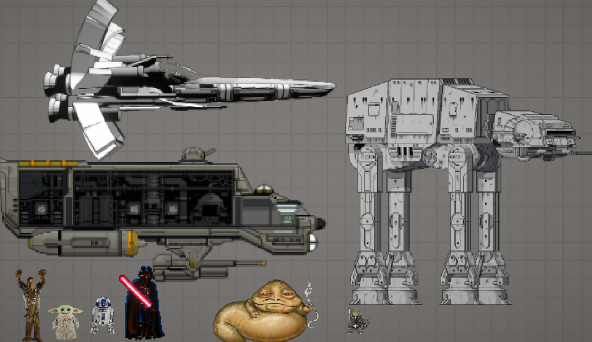 Star Wars Vehicle and Character Mods - Mods for Melon Playground Sandbox PG