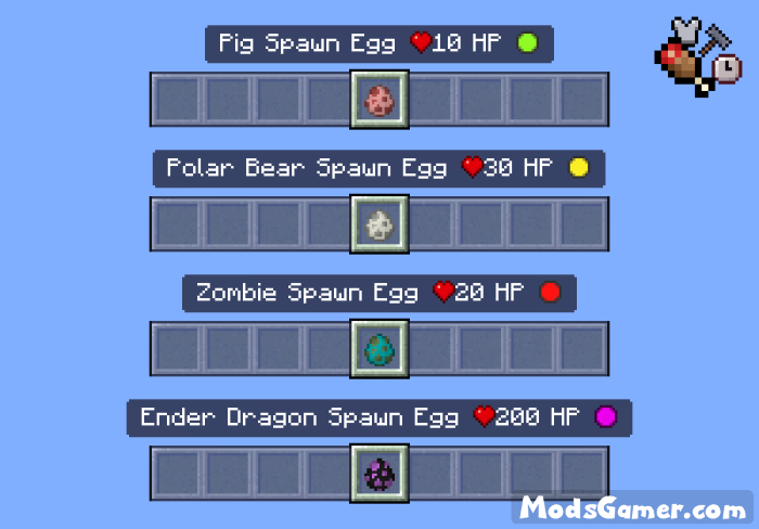 Item Info+ Textures pack - Mods for Minecraft