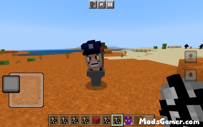 Skibidi toilet vs Cameraman v1.02 Mod - Mods for Minecraft