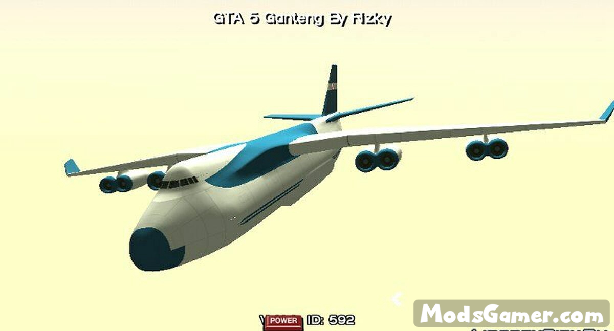 Plane Mod from GTA 5 - Mods for Grand Theft Auto: San Andreas / GTA:SA