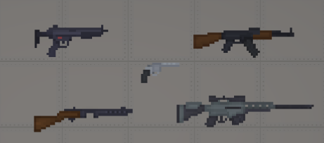 Modern Gun Mod - Mods for Melon Playground Sandbox PG