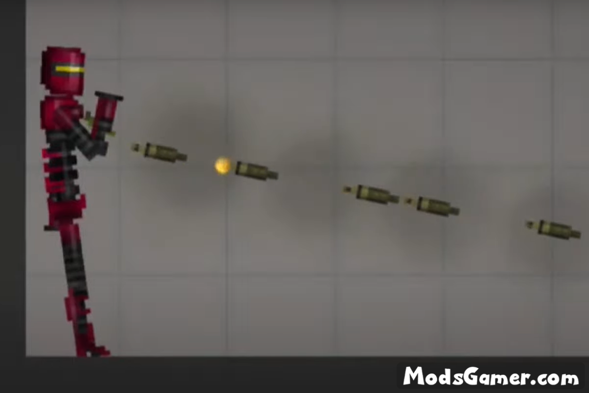 Robot with Rocket Launcher in Melon Sandbox Playground 17.0 | ModsGamer.com