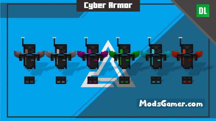 Minecraft PE Cyber Craft Texture Pack | ModsGamer.com