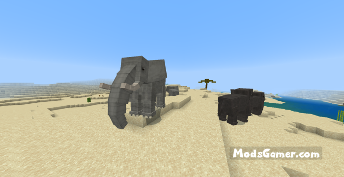 Minecraft PE World Animals Mod | ModsGamer.com