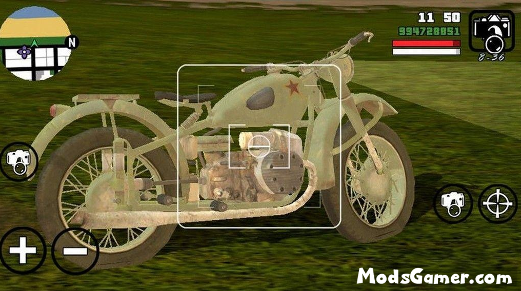 GTA SA Classic Dnepr M-72 Bullet Motorcycle Mod | ModsGamer.com