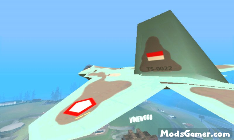 Indonesian Air Force F-22 Raptor TNI AU Mod - Mods for Grand Theft Auto ...