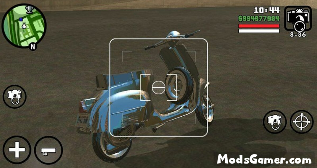 Vespa 50 1972 Mod - Mods for Grand Theft Auto: San Andreas / GTA:SA