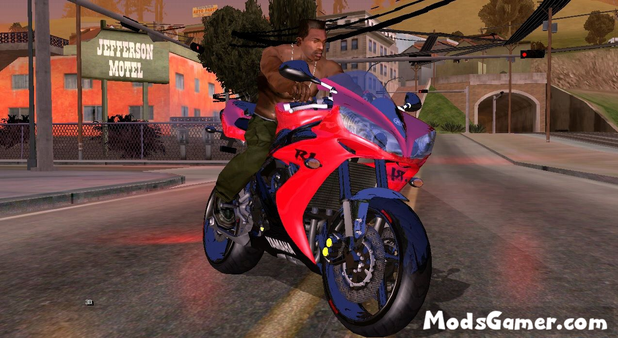 Yamaha Motorcycle Mod - Mods for Grand Theft Auto: San Andreas / GTA:SA