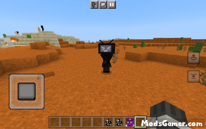 Skibidi toilet vs Cameraman v1.02 Mod - Mods for Minecraft