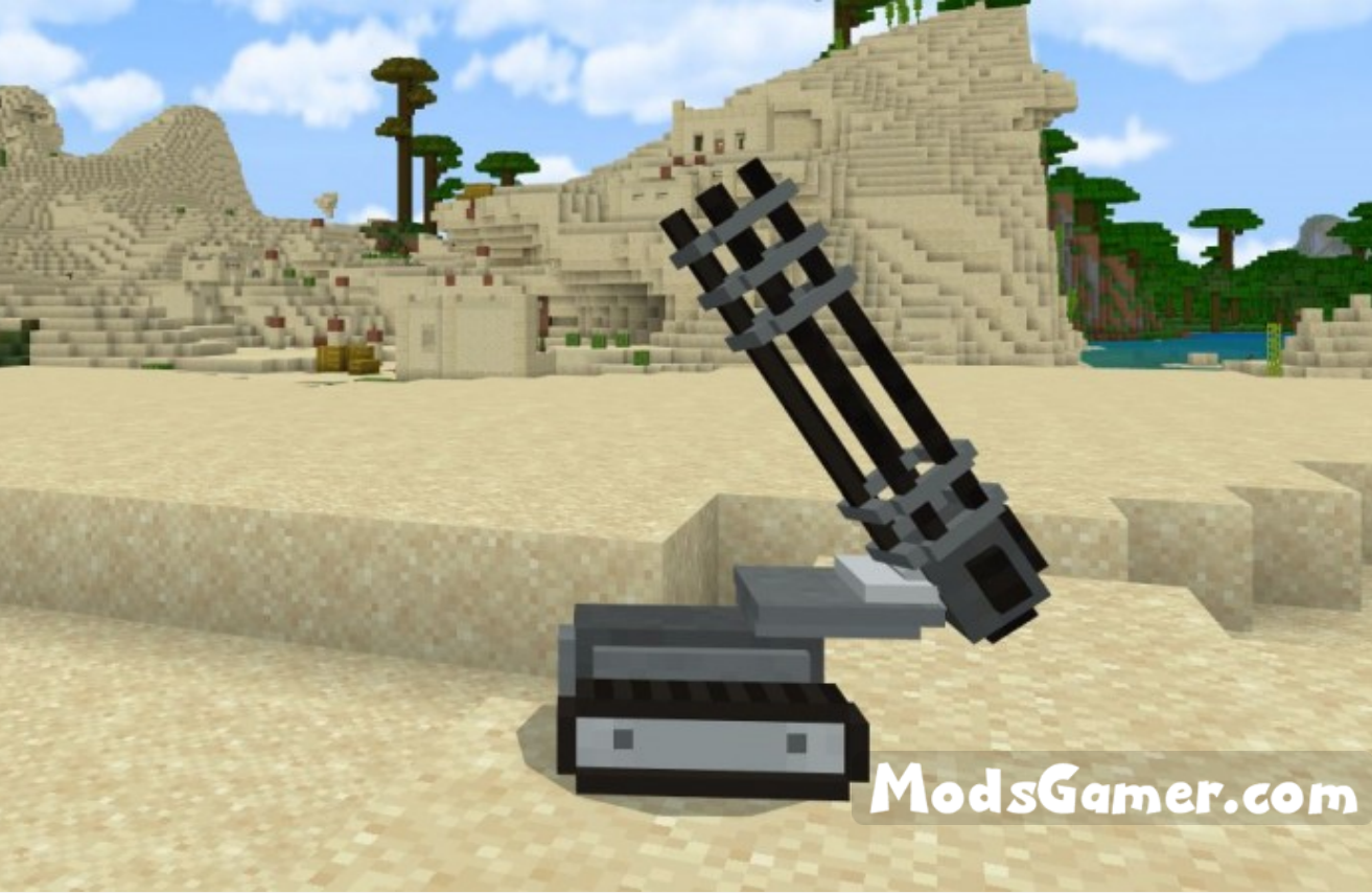 Minecraft PE Mechs and Jetpacks Mod | ModsGamer.com