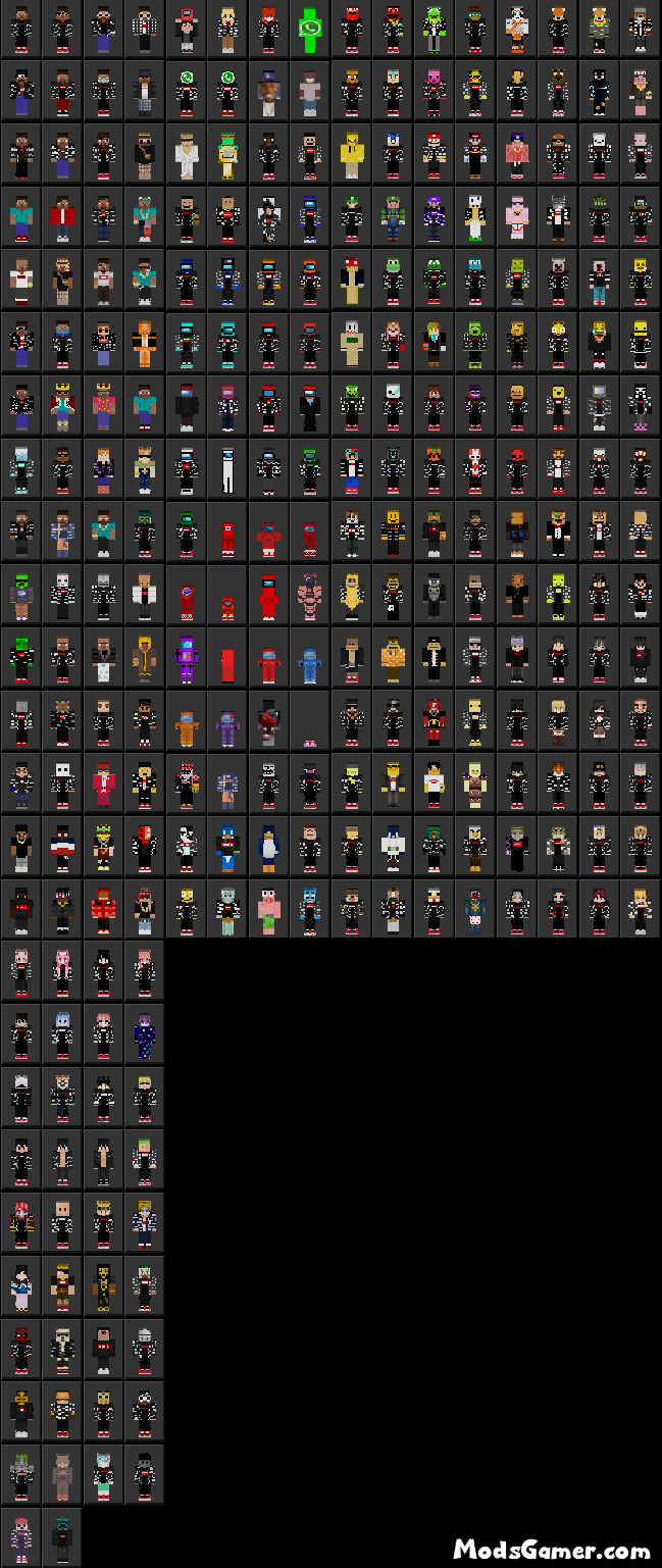 Drip Skin Pack 1.5 for Minecraft - Mods for Minecraft