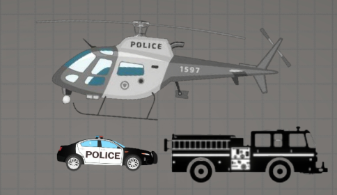 Police Vehicle Mod - Mods for Melon Playground Sandbox PG