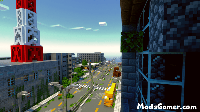 Zombiepolis - A Post Apocalyptic City - Mods for Minecraft