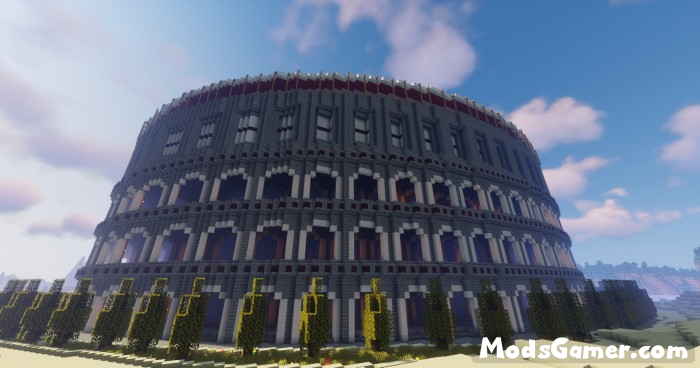 City Roman Style Map - Mods for Minecraft