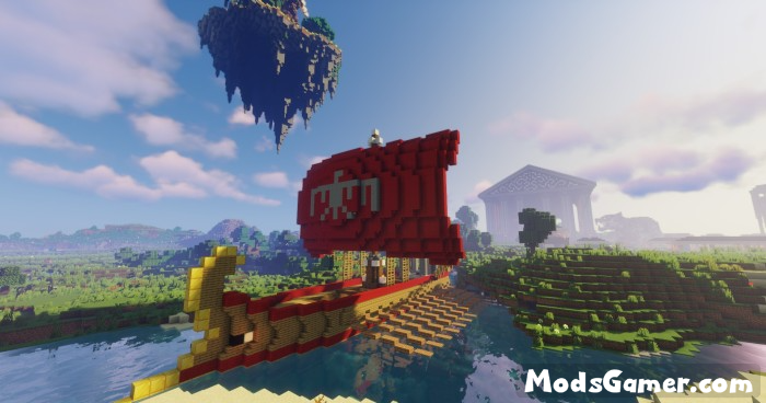 City Roman Style Map - Mods for Minecraft