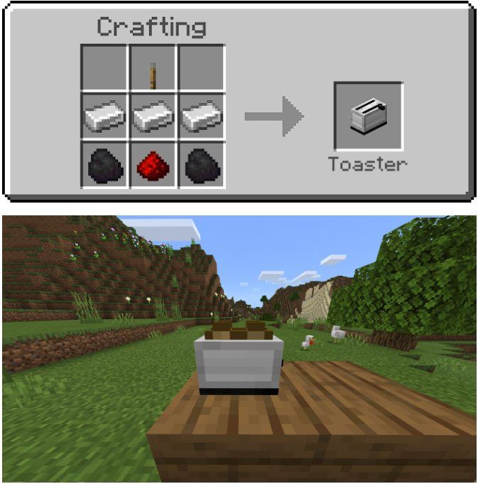 Minecraft PE Strat's Food Expansion Mod | ModsGamer.com