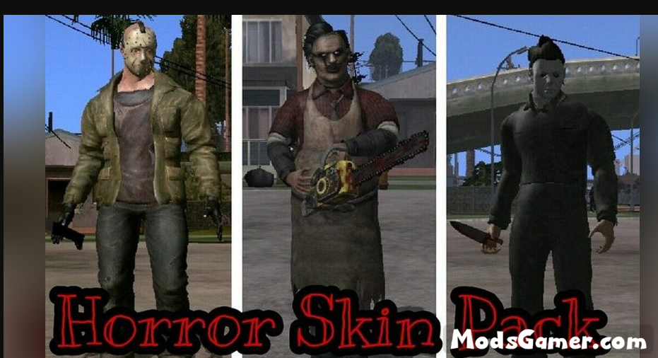GTASA Skins of maniacs from horror films - Mods for Grand Theft Auto ...
