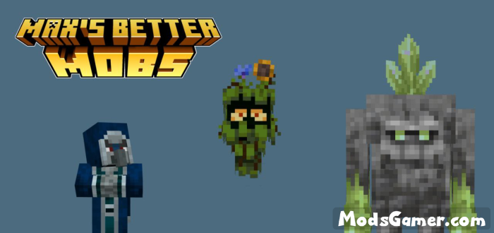 Minecraft PE Max's Better Vanilla Mobs Texture Packs | ModsGamer.com