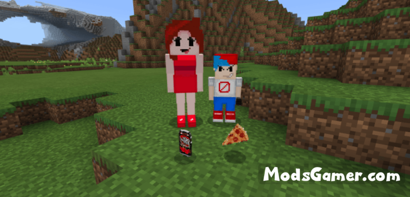 Minecraft PE Friday Night Funkin mod | ModsGamer.com