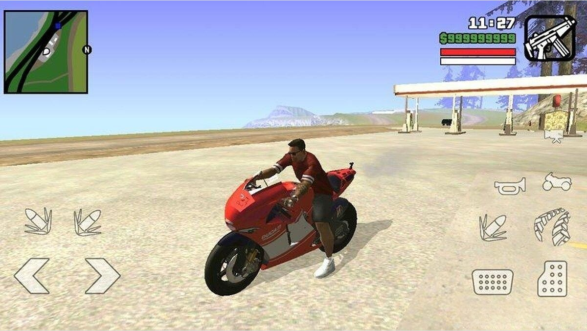 GTA SA Ducati motorcycle Mod | ModsGamer.com