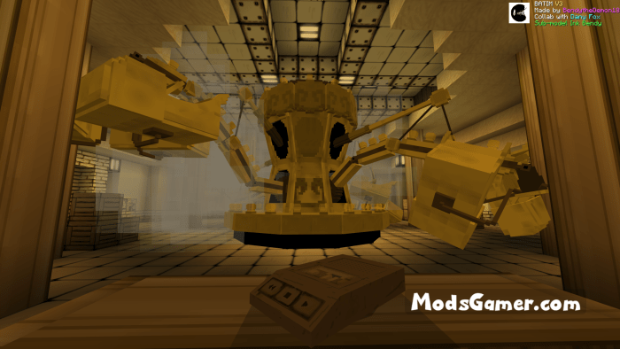 Minecraft PE Bendy and the Ink Machine mod | ModsGamer.com