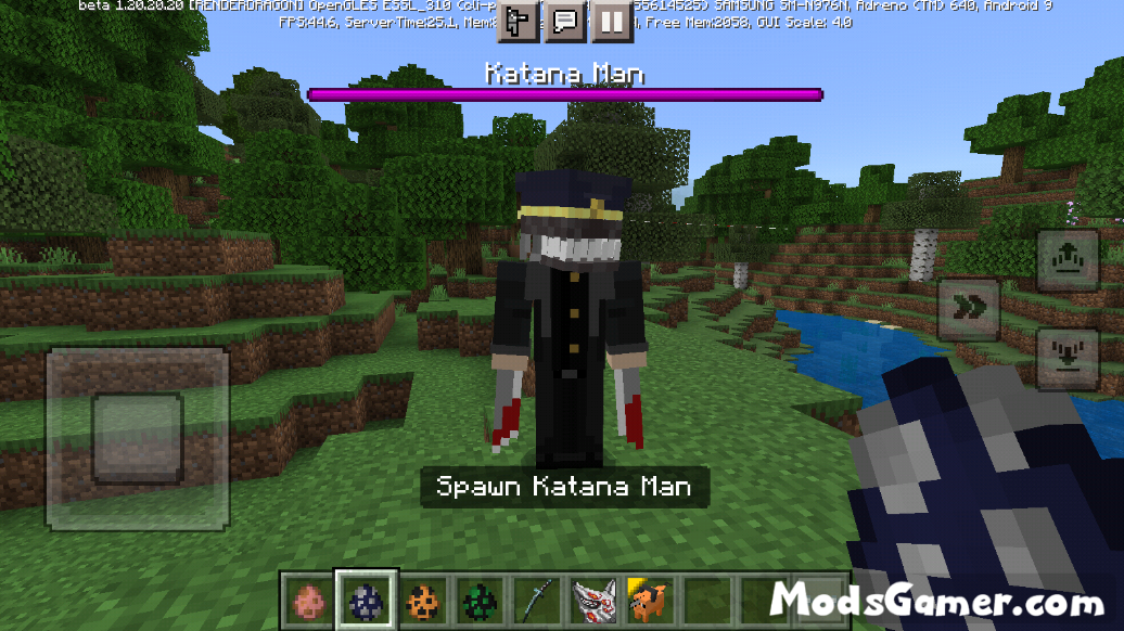 Hero of Hell Chainsaw Man Mod - Mods for Minecraft
