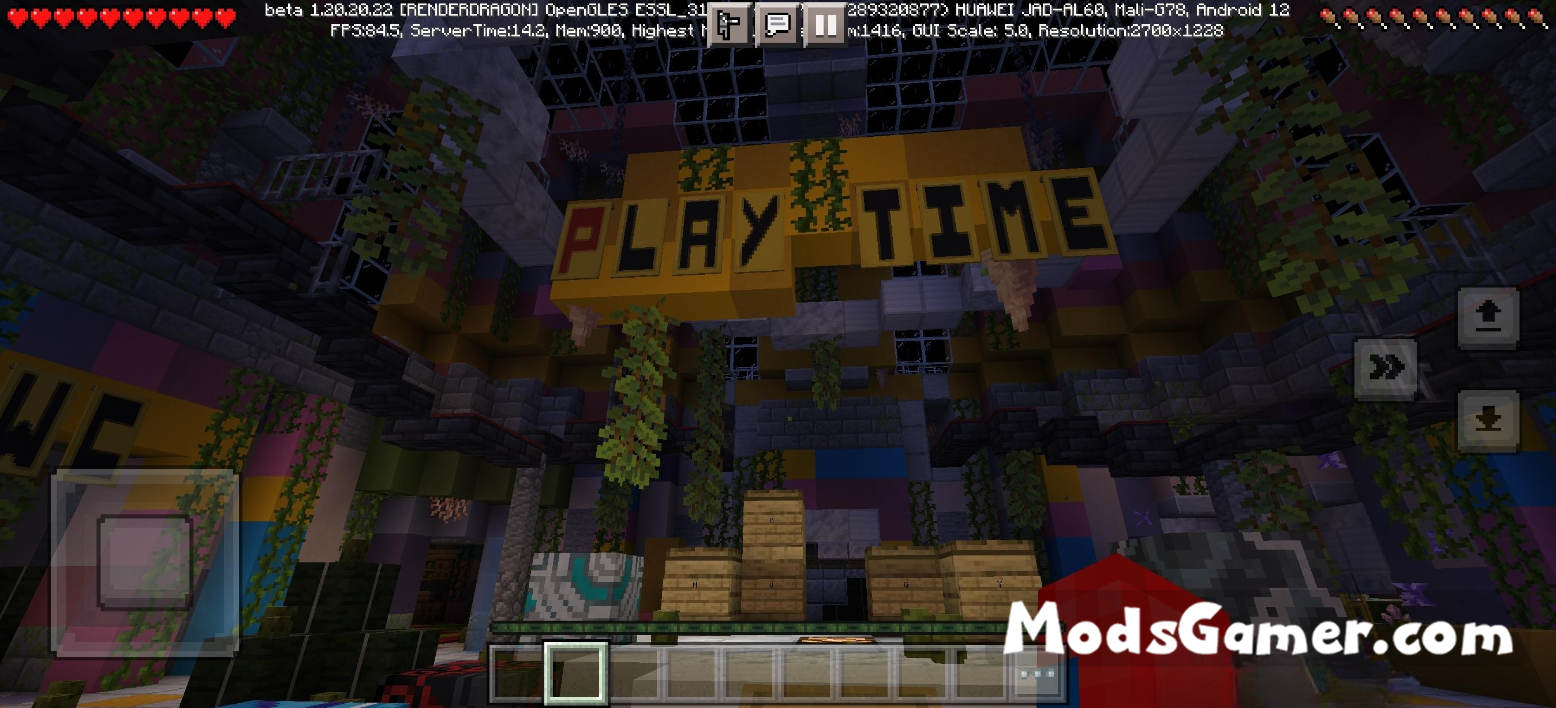 Minecraft PE Map:Poppy Playtime CHAPTER 1 and 2 | ModsGamer.com