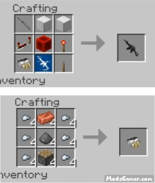 Minecraft PE IndoArsenal Weapon Pack Mod | ModsGamer.com