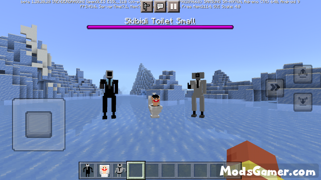 Skibidi Toilet Characters Mod - Mods for Minecraft
