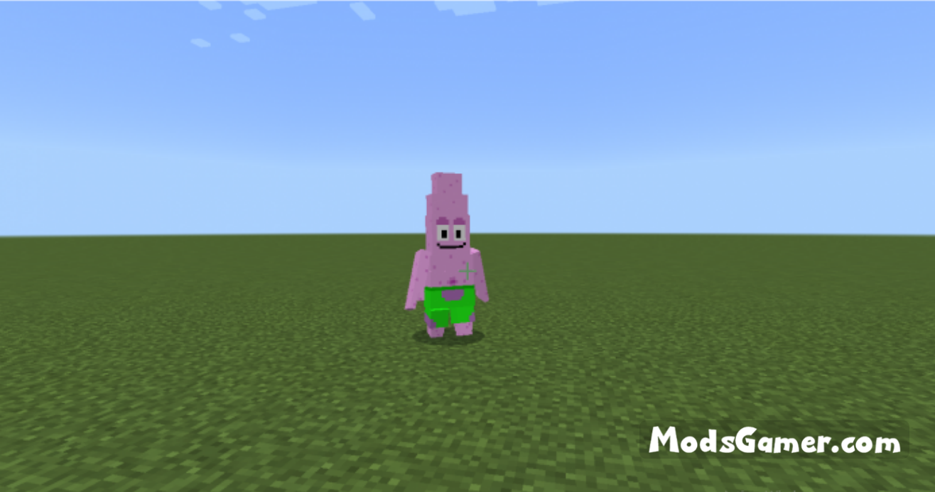 Minecraft PE SpongeBob Characters Mod | ModsGamer.com
