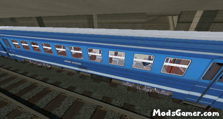 ED-9M Blue Electric Train Mod - Mods for Grand Theft Auto: San Andreas ...