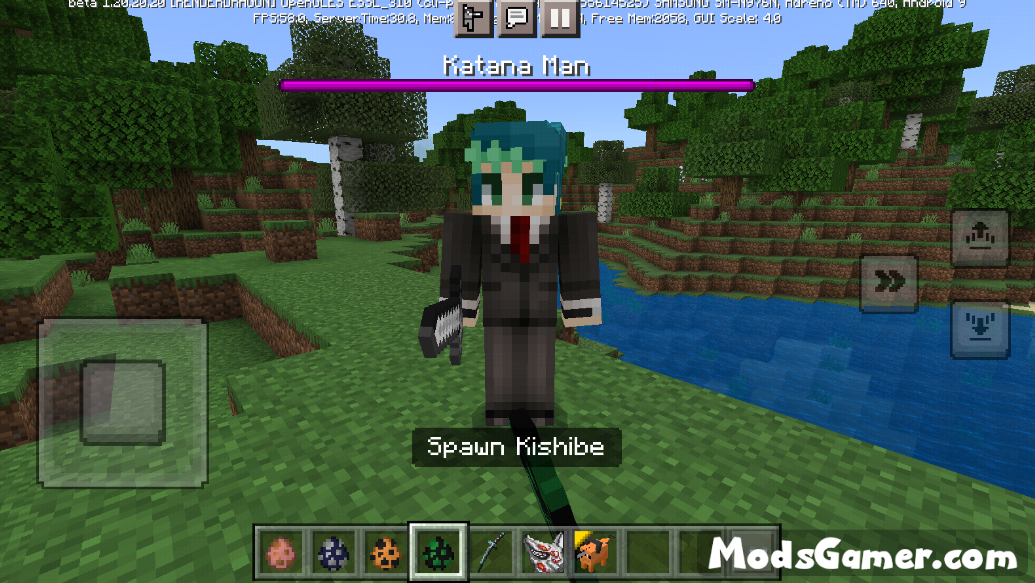 Hero of Hell Chainsaw Man Mod - Mods for Minecraft