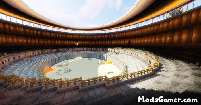 City Roman Style Map - Mods for Minecraft