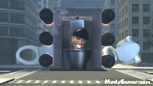 How to Download Melon Sandbox Axo's Skibidi Toilet Mod | ModsGamer.com