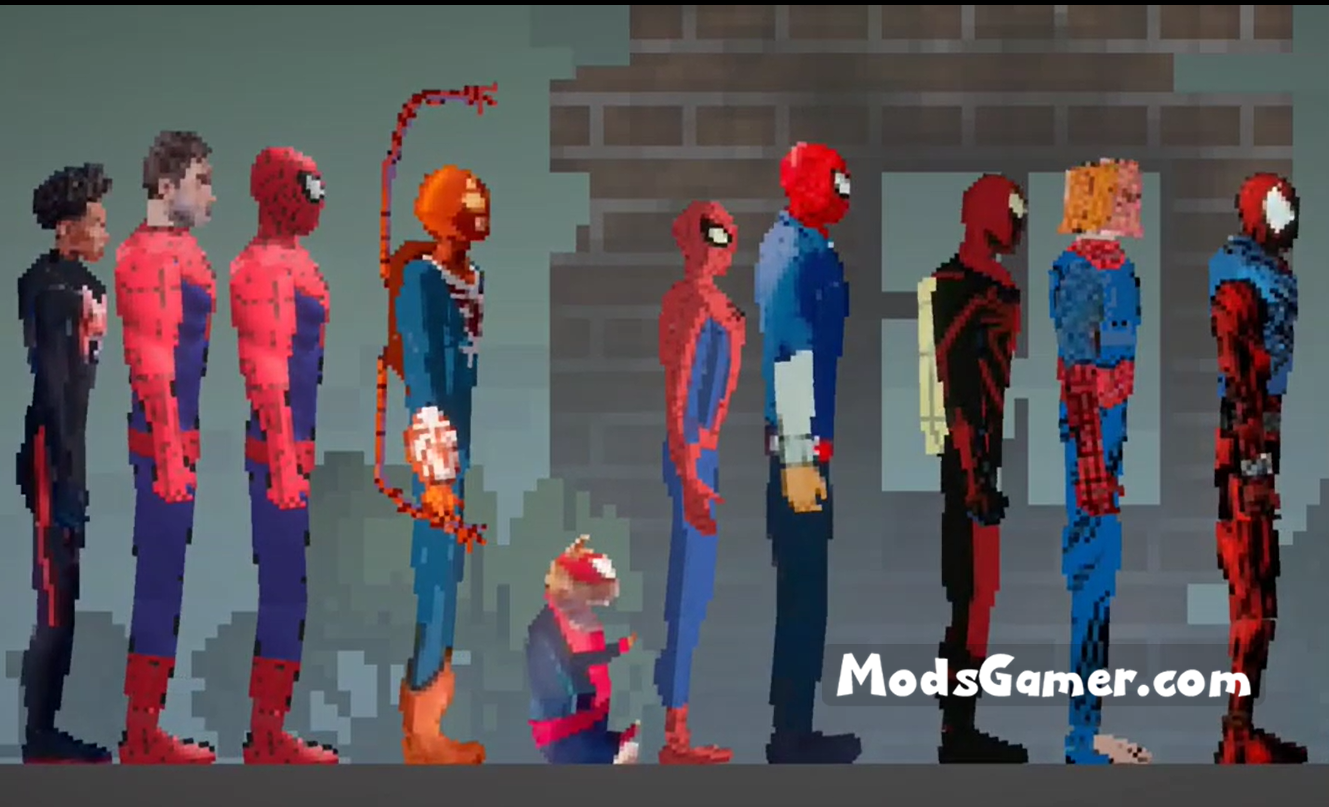 Melon Sandbox Playground Spider Man Characters and Items Collection Mod ...