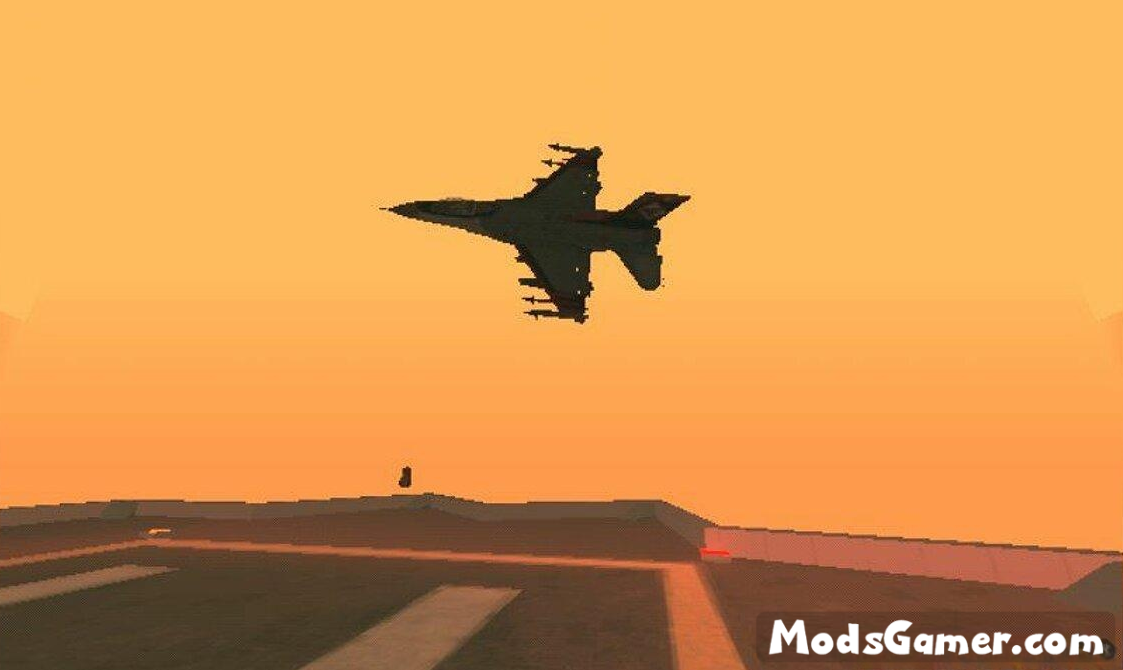 GTA SA General Dynamics F-16 “Fighting Falcon” | ModsGamer.com