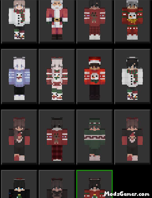 The Definitive Christmas Skinpack - Mods for Minecraft