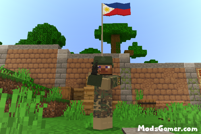 Minecraft PE Philippine Army Mod | ModsGamer.com