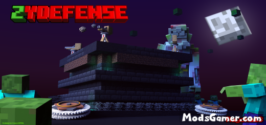 ZyDefense (1.0.2) - [Zombie Base Defense] Map - Mods for Minecraft