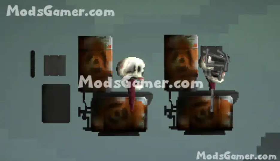 Melon Sandbox Playground Skull Dismantler Skibidi Toilet Mod ...